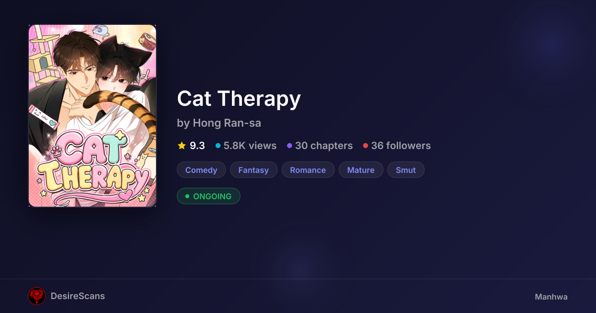 Cat Therapy by Hong Ran-sa | DesireScans